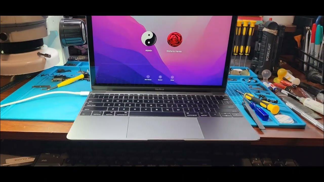 2017 Macbook 12" A1534 NO SSD Repair - YouTube