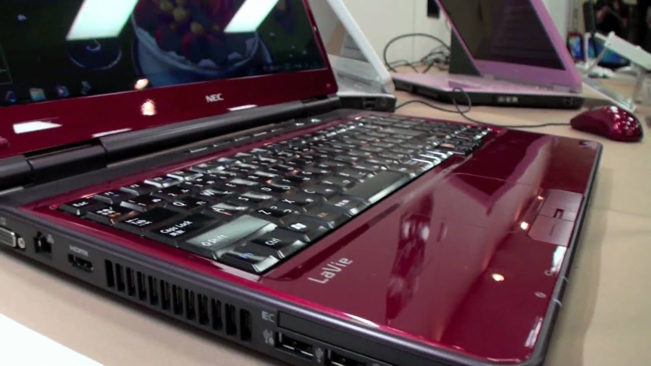 NEC LaVie L 2010春モデル - YouTube