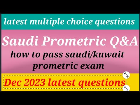 SAUDI LATEST PROMETRIC QUESTIONS AND ANSWER, DEC 2023. HOW TO PASS YOUR ...