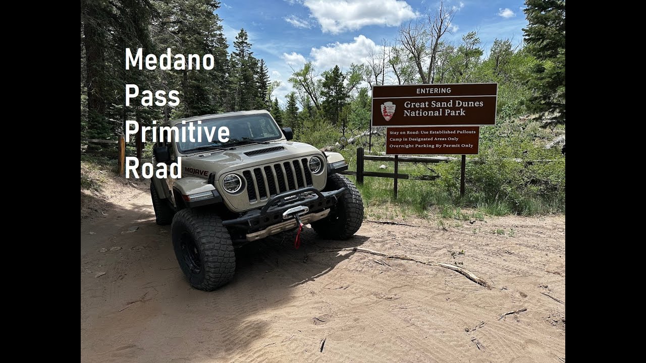 Medano Pass Primitive Road - Starting at Medano Pass ending at Piñon ...