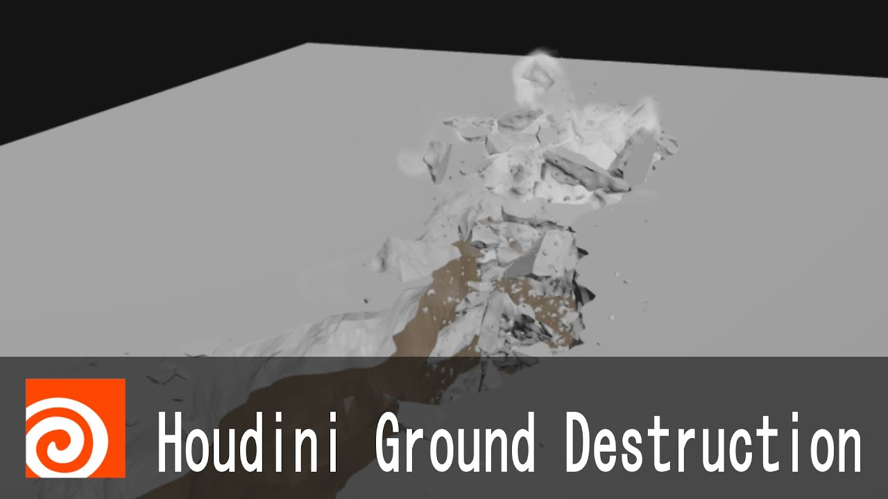 Ground Destruction | Houdini - YouTube