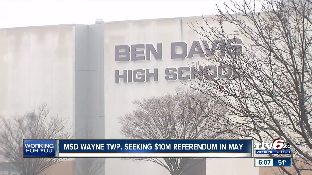 MSD Wayne Twp. seeking $10M referendum in May - YouTube