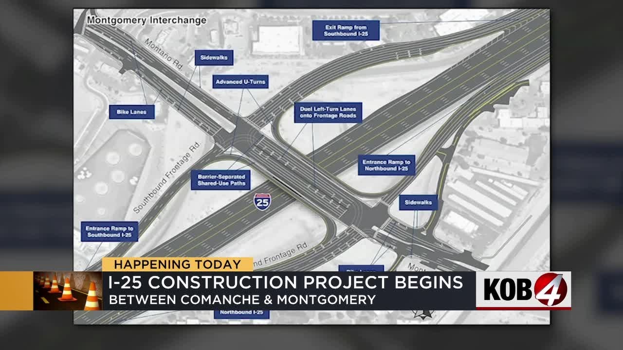 Massive yearslong I 25 construction project begins Monday - YouTube