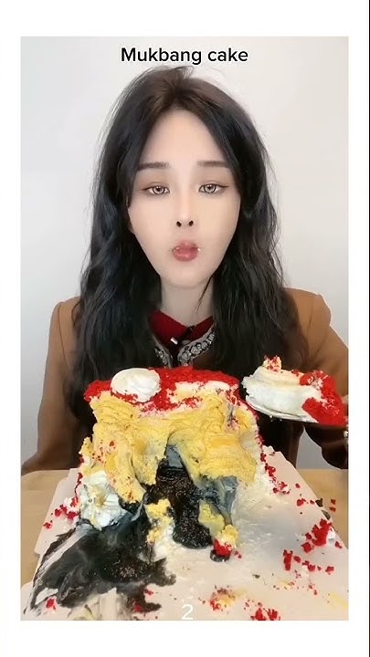 Asmr Chinese mukbang cake dessert 🎂🍰 #shorts #short #shortsfeed - YouTube