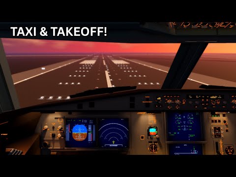 How To Taxi And Takeoff In Ro-320 | Flight Axes
