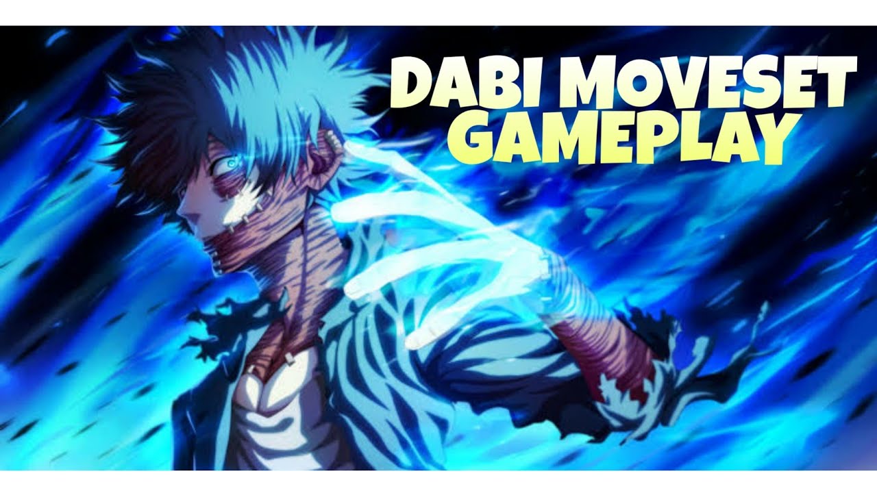 My Hero Academia The Strongest Hero : Moveset Dabi Skill Showcase - YouTube