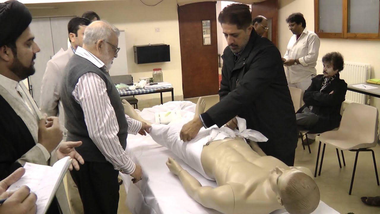 Part-6 Male Deceased Body Handling (Ghusl Kafan) Training at Idara-e ...