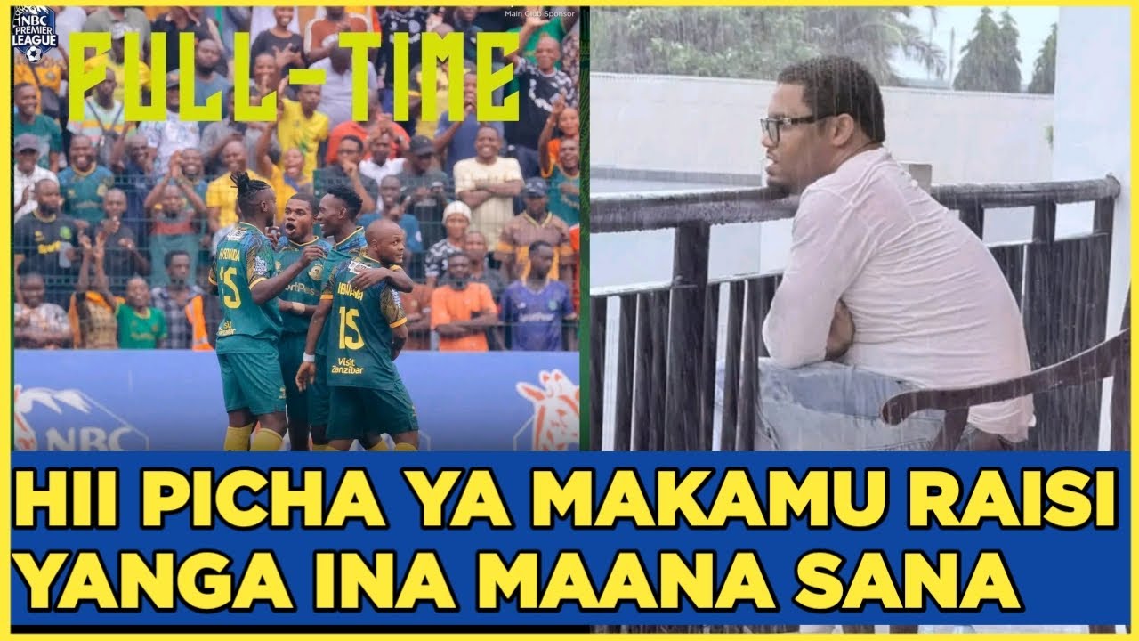 MAANA HALISI YA KIONGOZI NDO HII!! HII PICHA YA MAKAMU RAISI YANGA ...