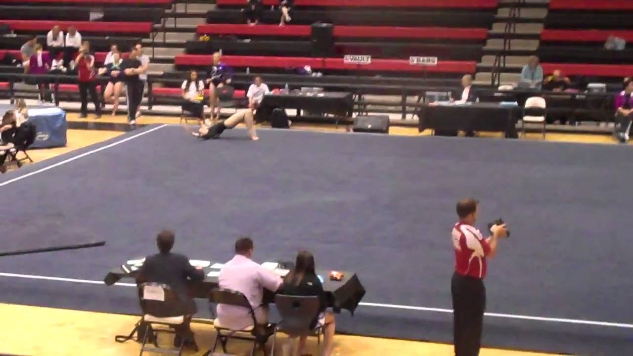 madison webster 2011 regional gymnastics championships 6th - YouTube