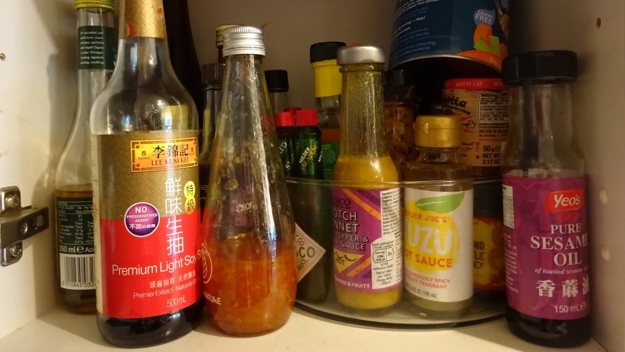 Kitchen Tour ¦ Sauces and Seasonings - YouTube