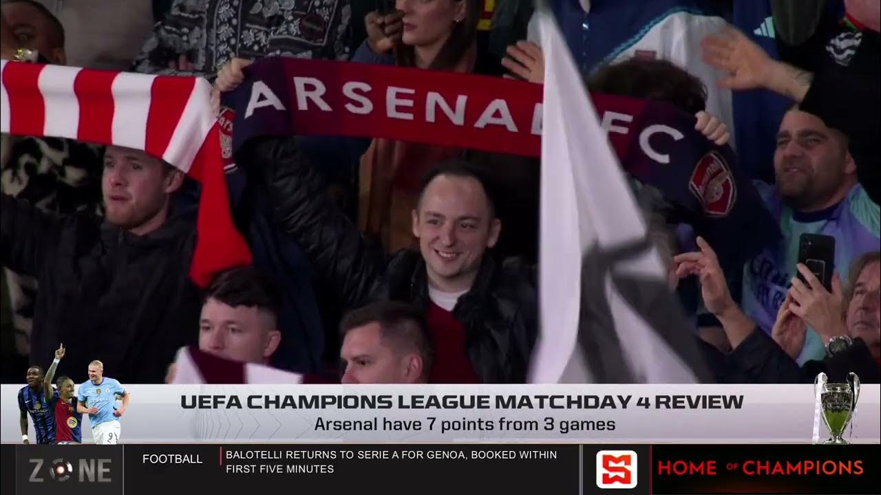 Arsenal travel to face Inter Milan on matchday 4 of UEFA Champions League 2024 | SportsMax Zone ...