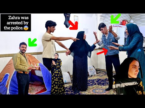 Reza and Fatemeh jailed Zahra; Kamran rescued the homeless Zahra in the desert.
