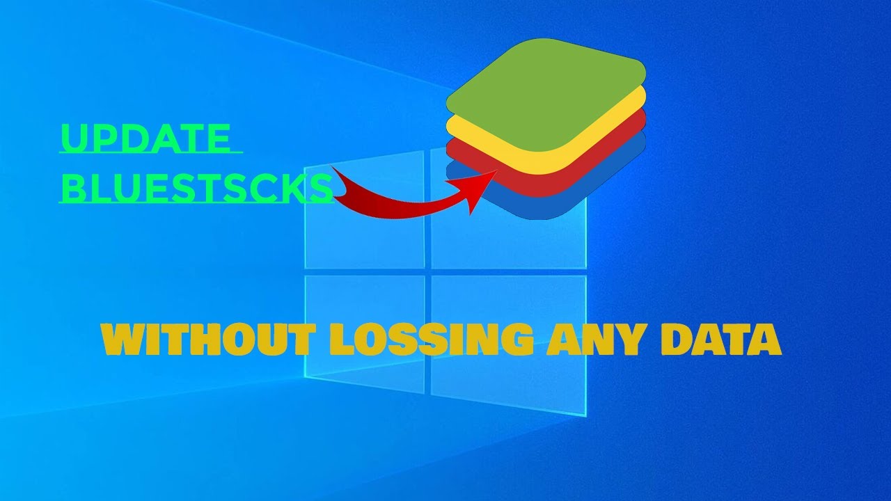 How to update bluestack 5 without lossing any data. - YouTube