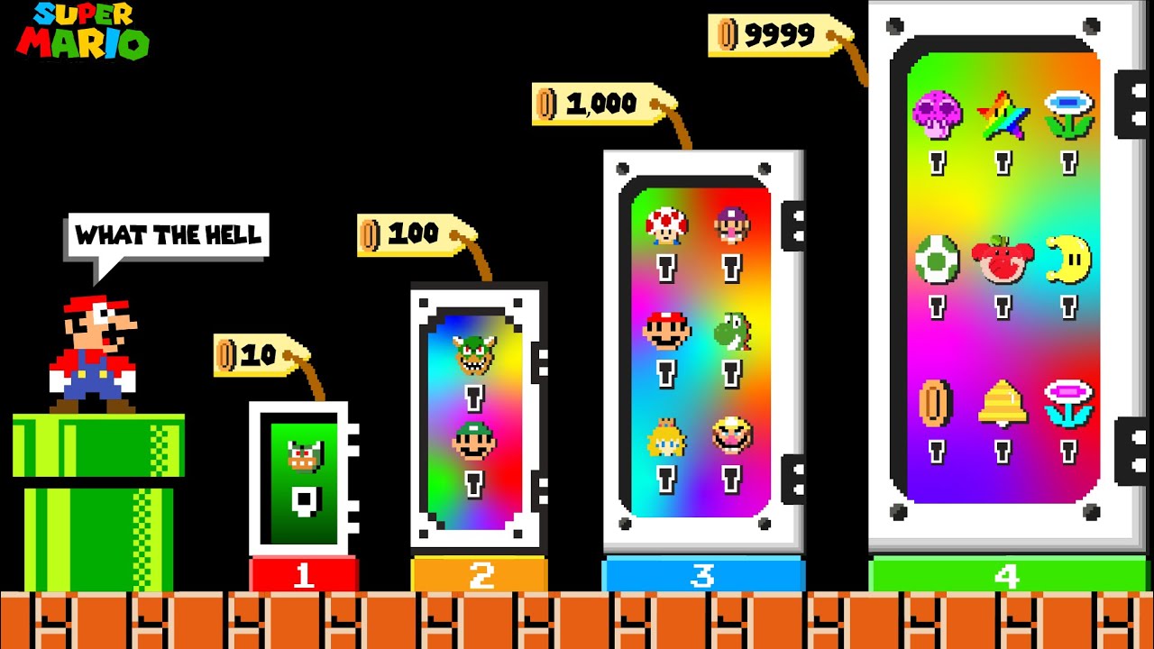 Help Mario and Tinny's Mario Win Game Collect Items To Escape The Maze ...