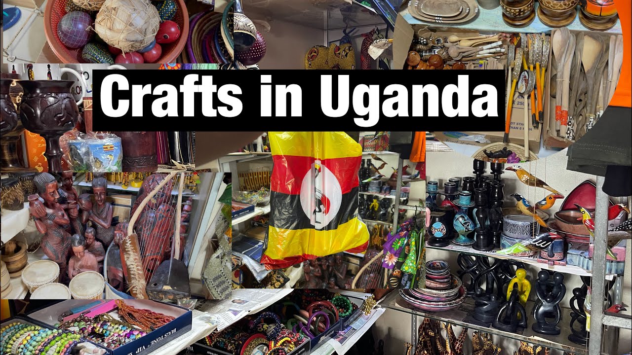 African Crafts Shopping In Kampala Uganda - YouTube