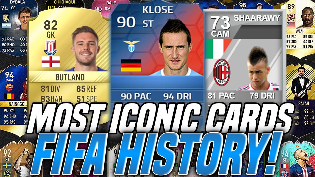 BEST CARDS in FIFA HISTORY!! - YouTube
