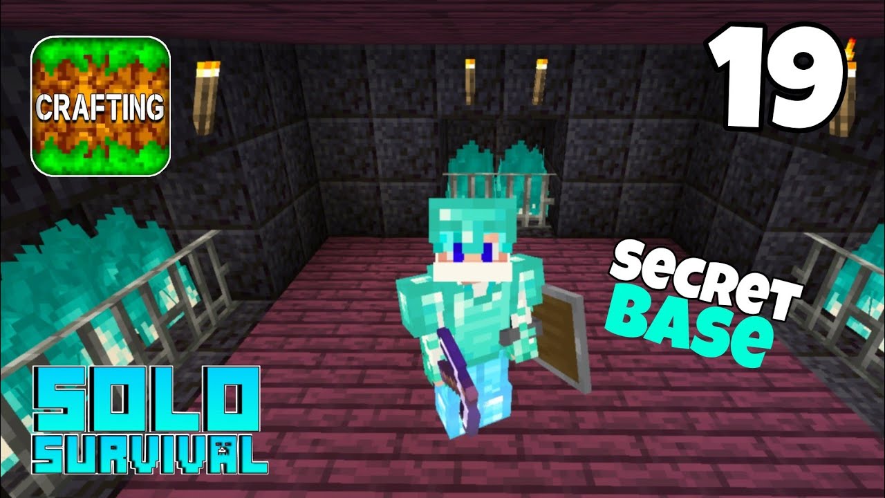 Decorating My Secret Base | Solo Survival | EP - 19 | Crafting And ...
