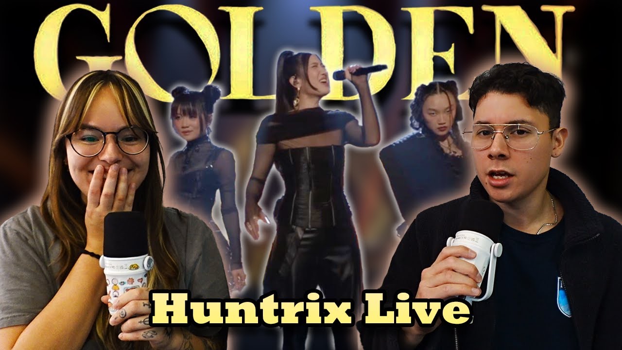 Huntrix in REAL LIFE??? 🔥 | First Time Reacting to ‘Golden’ Live on ...