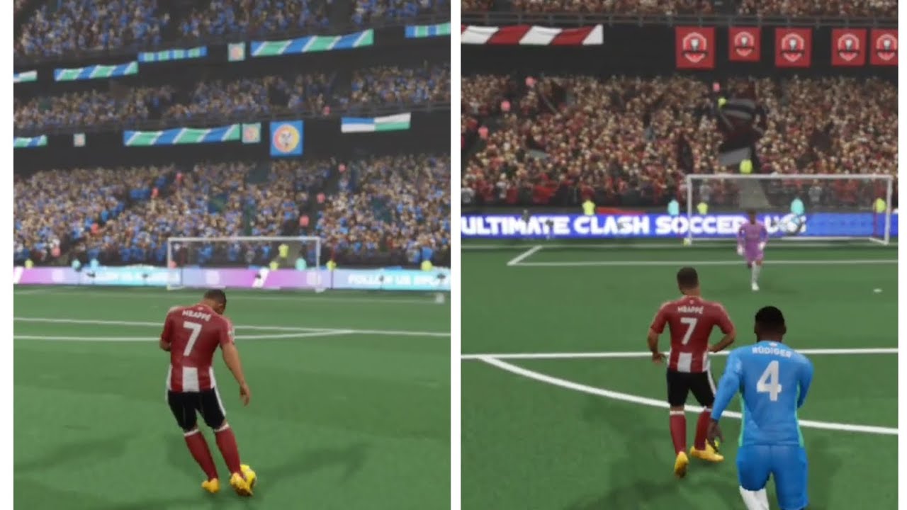 DLS | Mbappé robs Courtois for a tap in & lobs him as part of hat-trick ...