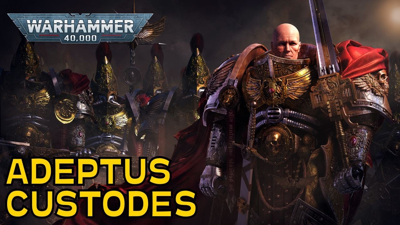 Adeptus Custodes | Warhammer 40k Full Lore - YouTube