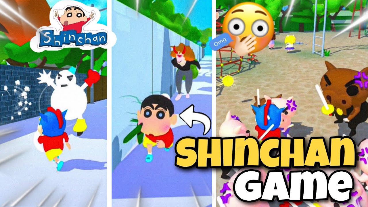 I Played Best shinchan game ever !! - YouTube