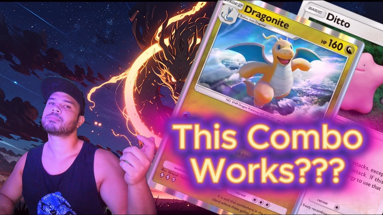 An Attacking Ramping Dragonite Deck??? - POKEMON TCG POCKET - YouTube