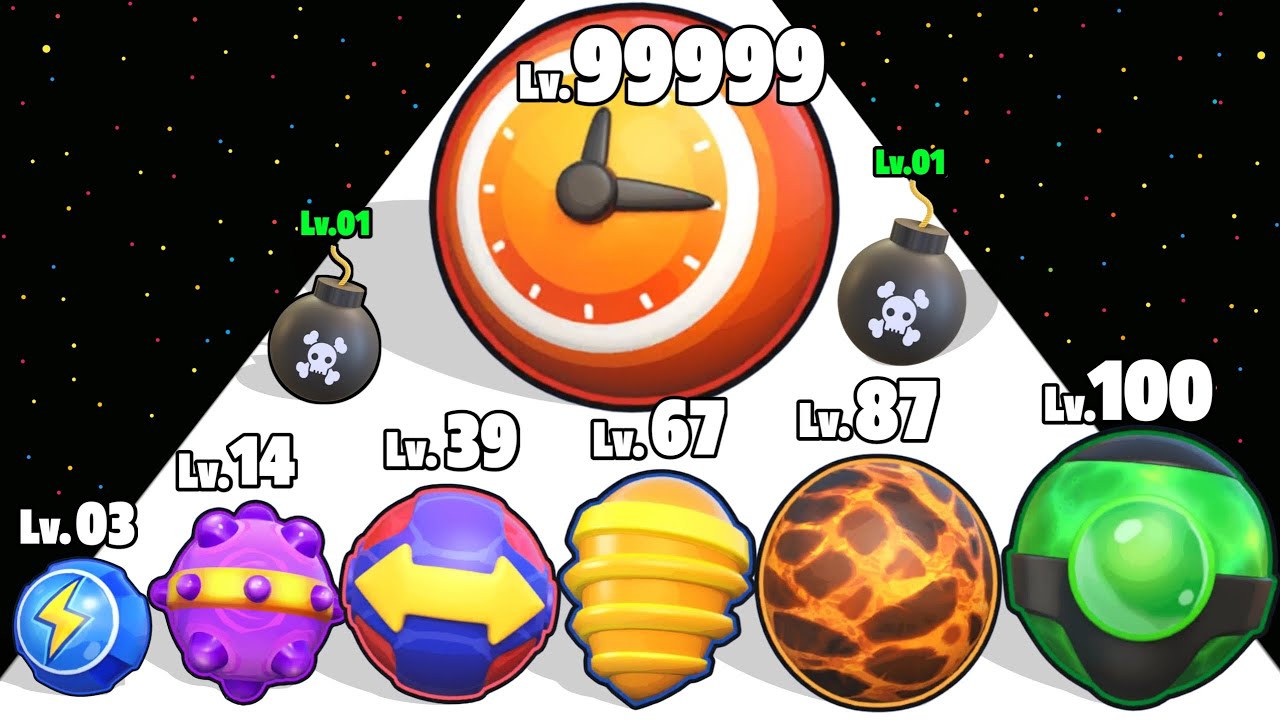 Bomb Merge And Blast - Level Up Bomb Max Level Gameplay (Merge Bomb ...