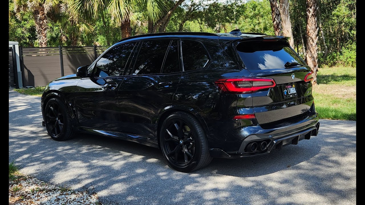 BMW X5 M50i Cold Start and Revs - YouTube