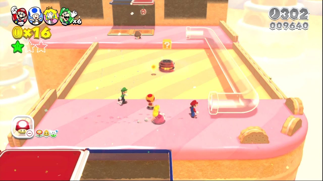 Super Mario 3D World Part 12- Jump Panel BS - YouTube