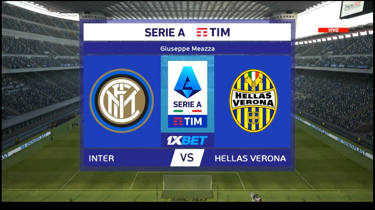 Matchday - INTER vs VERONA (Pes 2013) - YouTube