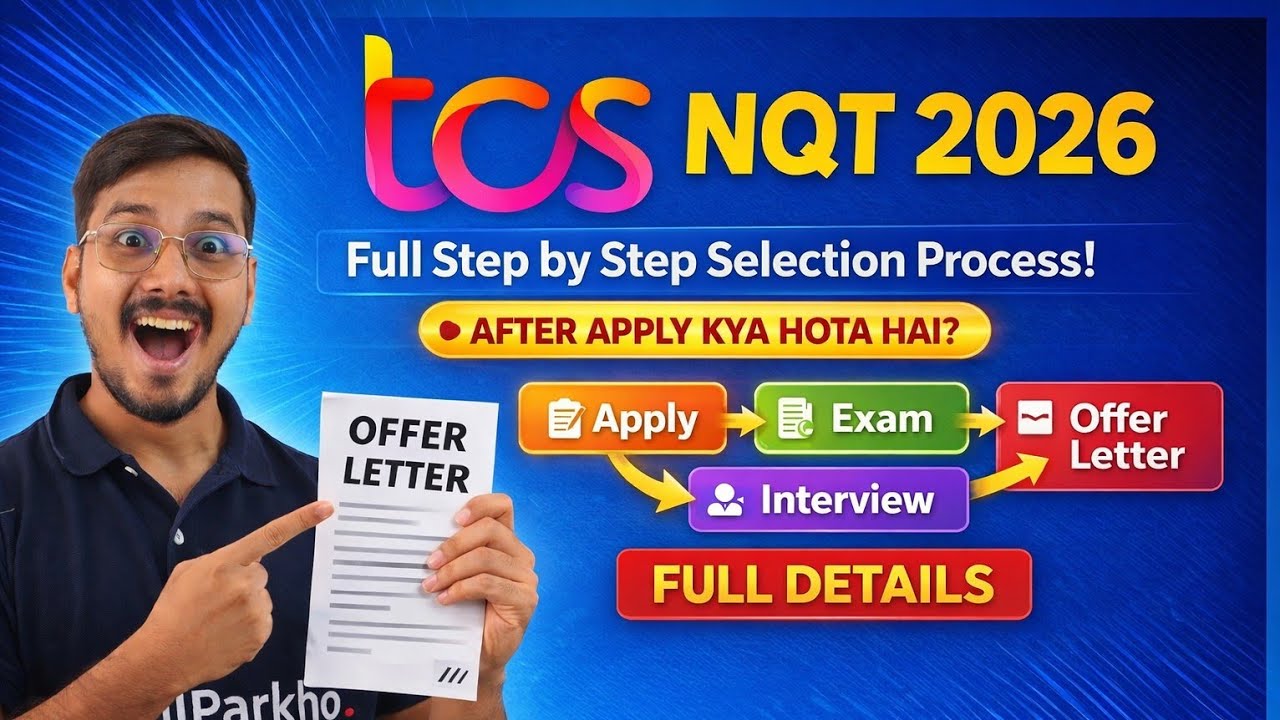 TCS Mega Drive 2026 | Complete Selection Process Explained | NQT ...