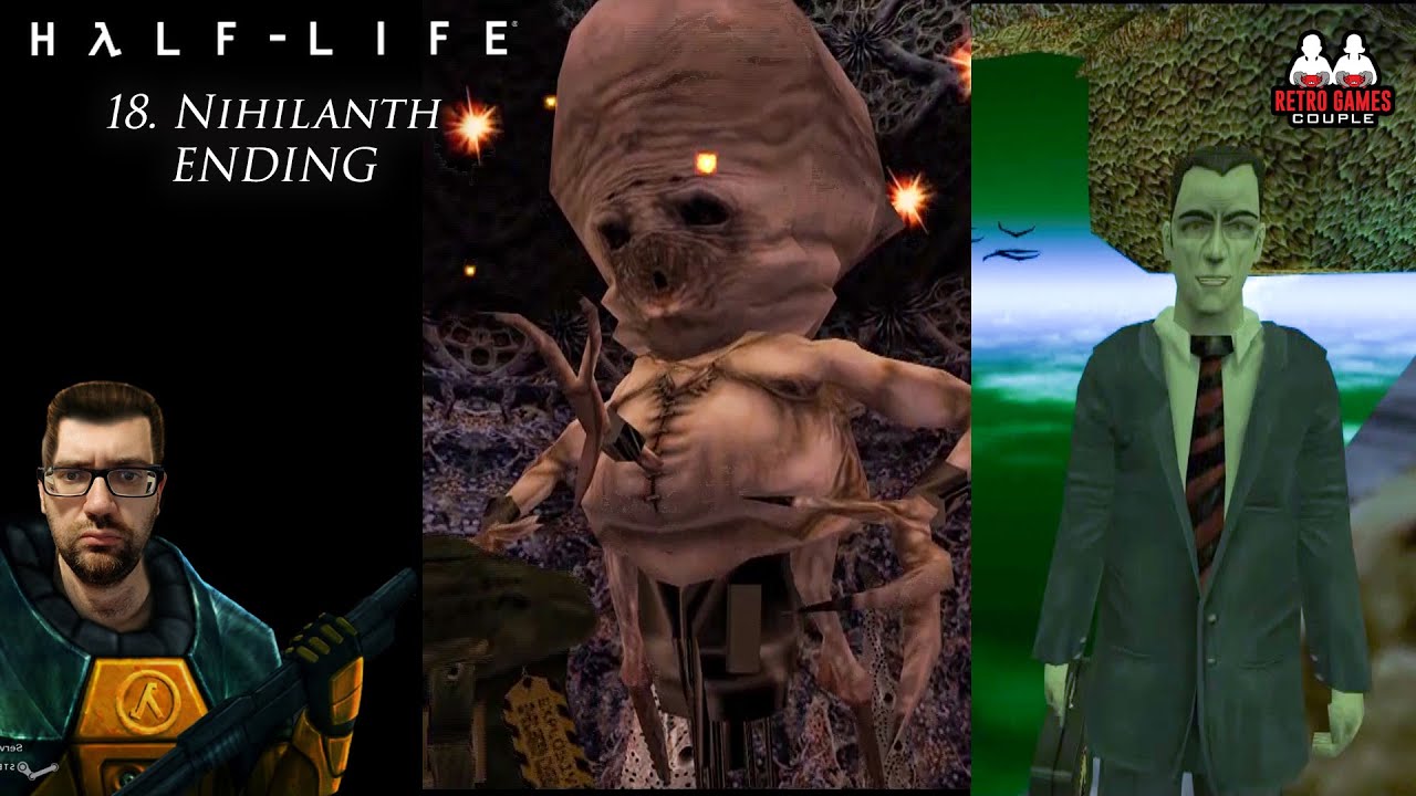 Half-Life 1 (1998): Chapter 18 (Final Boss) & Ending - YouTube