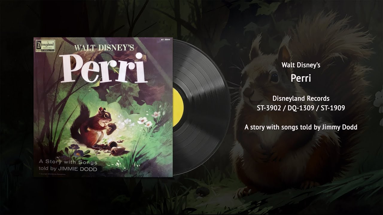 Walt Disney's Perri (ST-3902) | Vintage Disney Vinyl Restored - YouTube