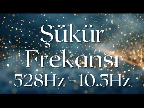 Şükür Frekansı 528Hz + 10 5Hz 💜 Dönüştüğüm kişiyi ve dünyaya kattığım eşsiz ışığı takdir ediyorum