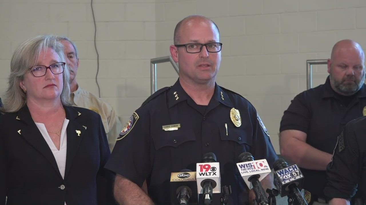 Police chief speaks after South Carolina officer killed in line of duty ...