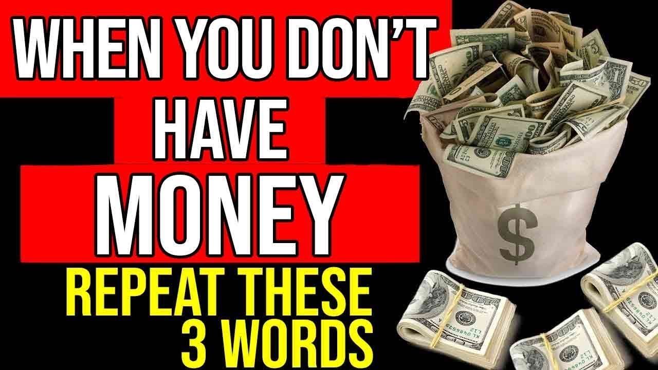 FORGET about LUCK, just REPEAT THESE 3 WORDS - YouTube