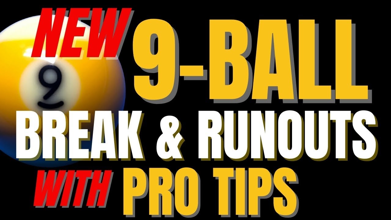 9-Ball Break And Run Outs With Pro Player Instructional Review - YouTube