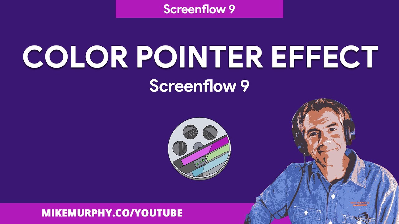 Screenflow 9: How To Add Colored Mouse Pointer Effects - YouTube