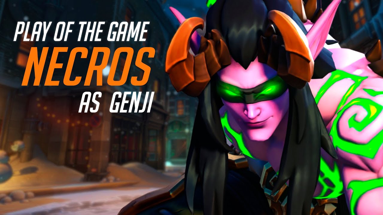 Necros Rank 1 Genji Potg Overwatch 2 Top 500 Season 4 Youtube