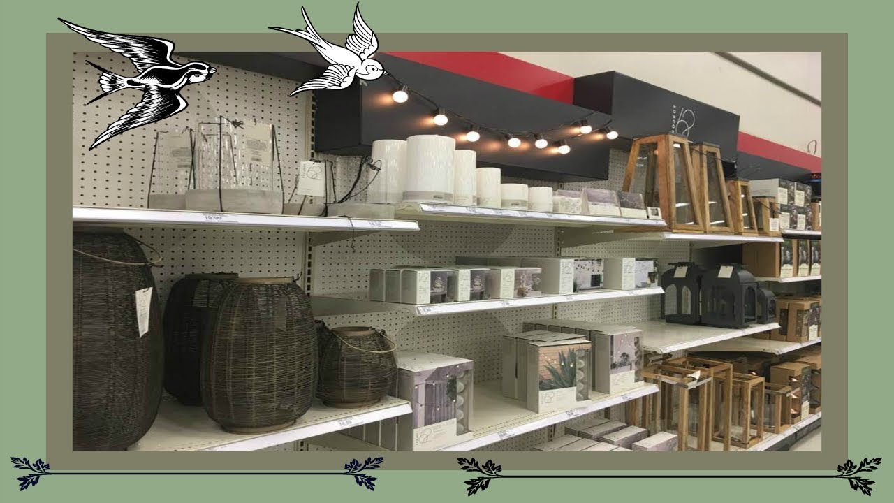 Shop With Me At Target! Outdoor/Home Decor - YouTube