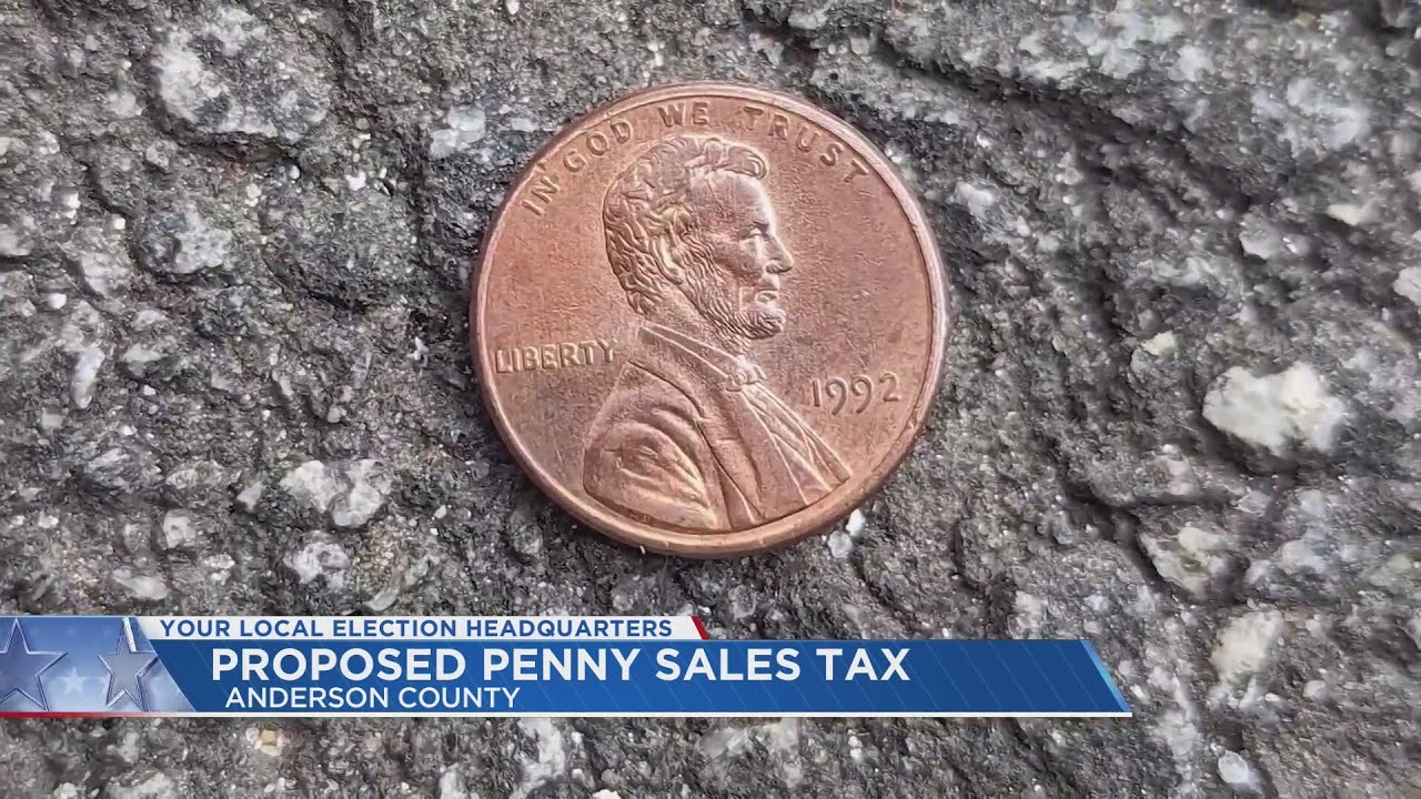 Fate for penny sales tax in the hands of Anderson Co. voters - YouTube