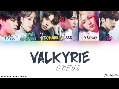 ONEUS (원어스) – 발키리 (Valkyrie) (Color Coded Han|Rom|Eng Lyrics) 가사
