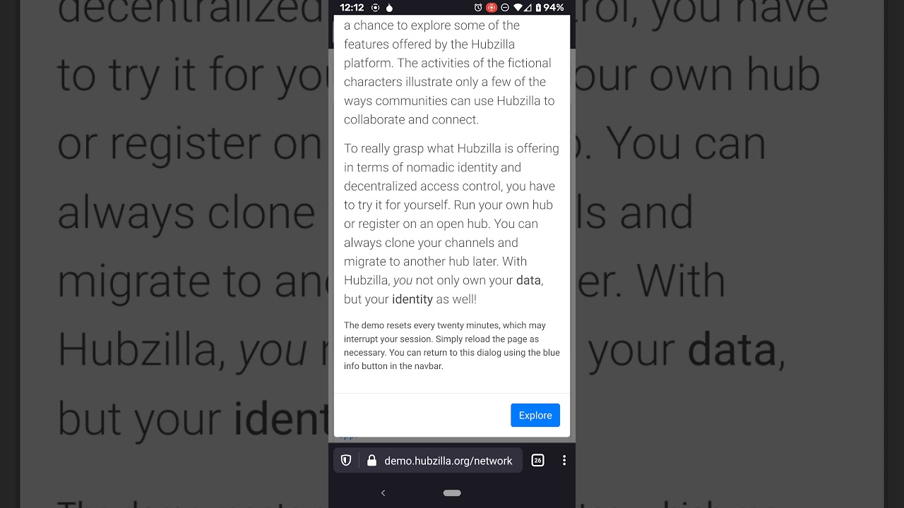 Hubzilla Quick Look - Mobile - YouTube