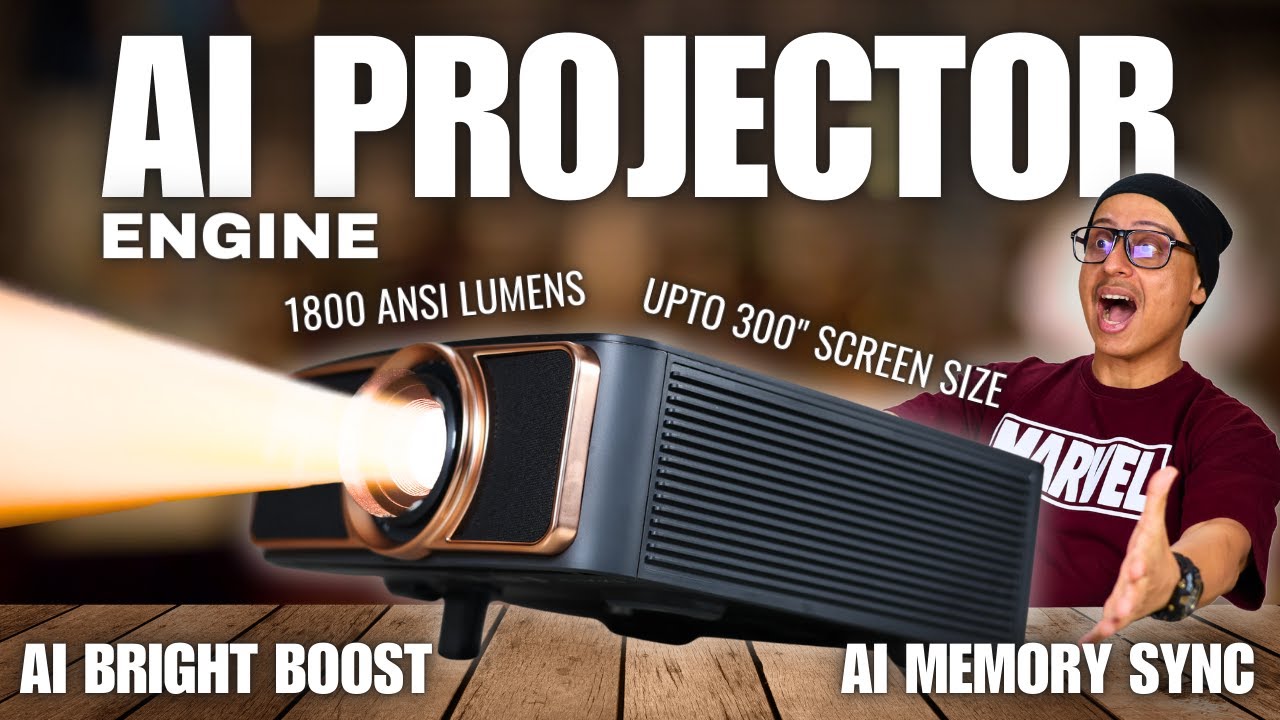 Fizix FX Pro Projector Review 🔥 | 1800 ANSI Lumens Beast! Best Smart ...
