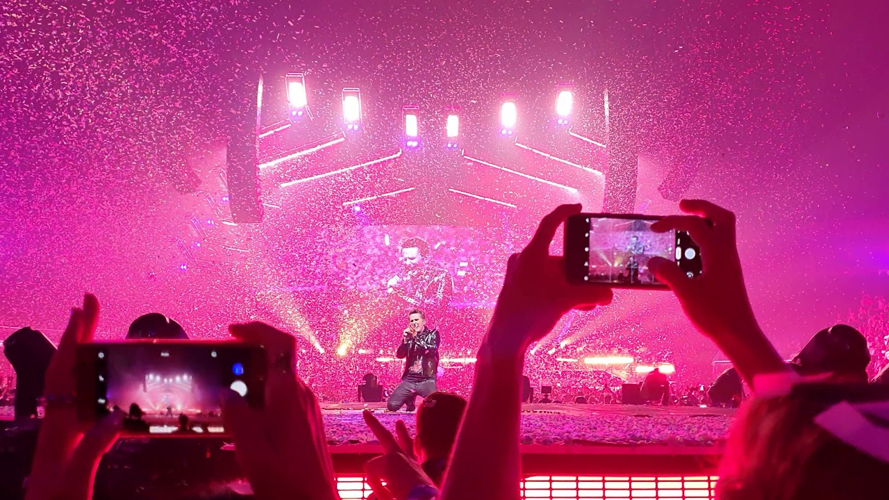 MUSE Mercy confetti and ending O2 Arena Sunday 15th September 2019 ...