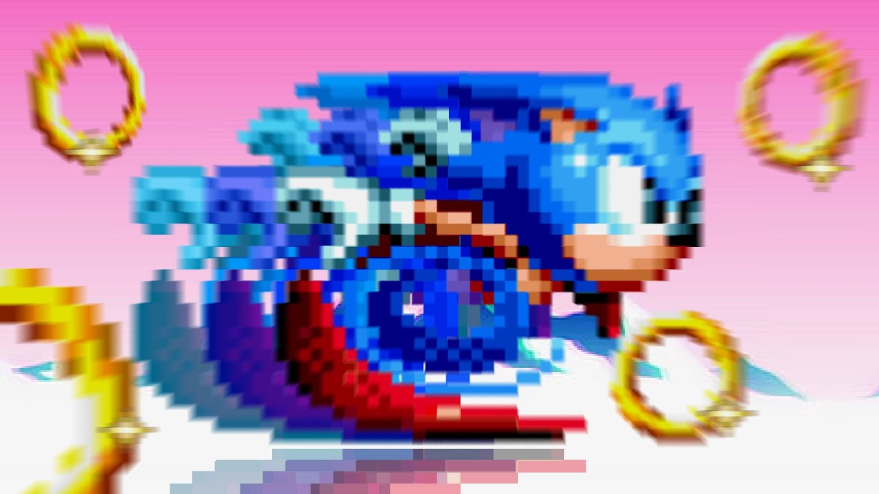 Sonic Mania, but Sonic runs at his actual Speed - YouTube