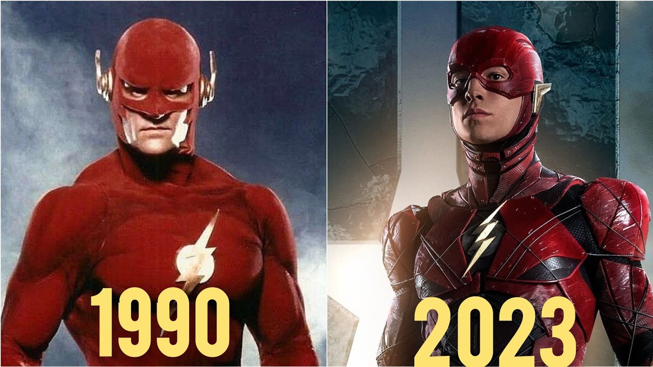 The Flash evolution from 1990 to 2023 | Mr Evolution - YouTube