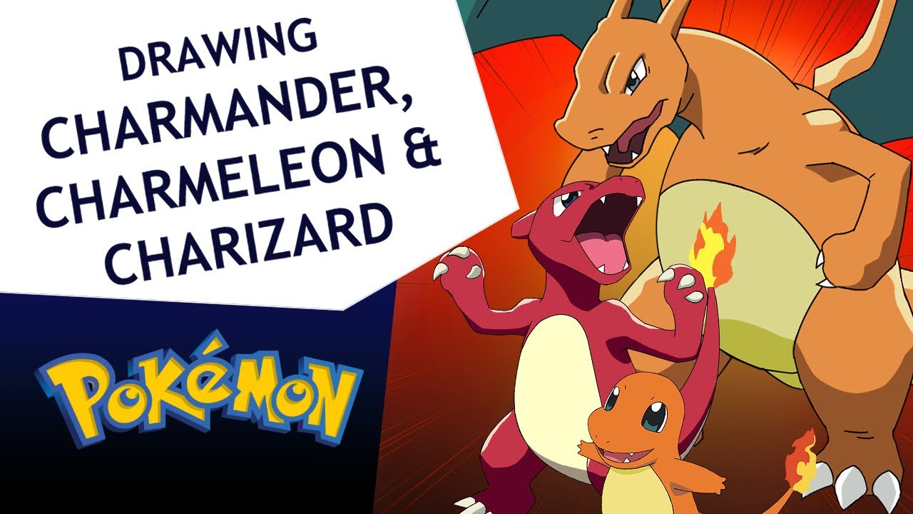 Pokemoncharmandercharmeleoncharizardsimple Background Pokemon