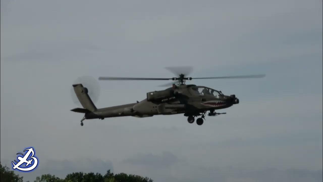 AH64 Apache Attack Helicopter - Headcorn - Southern Model Air Show 2022 - YouTube