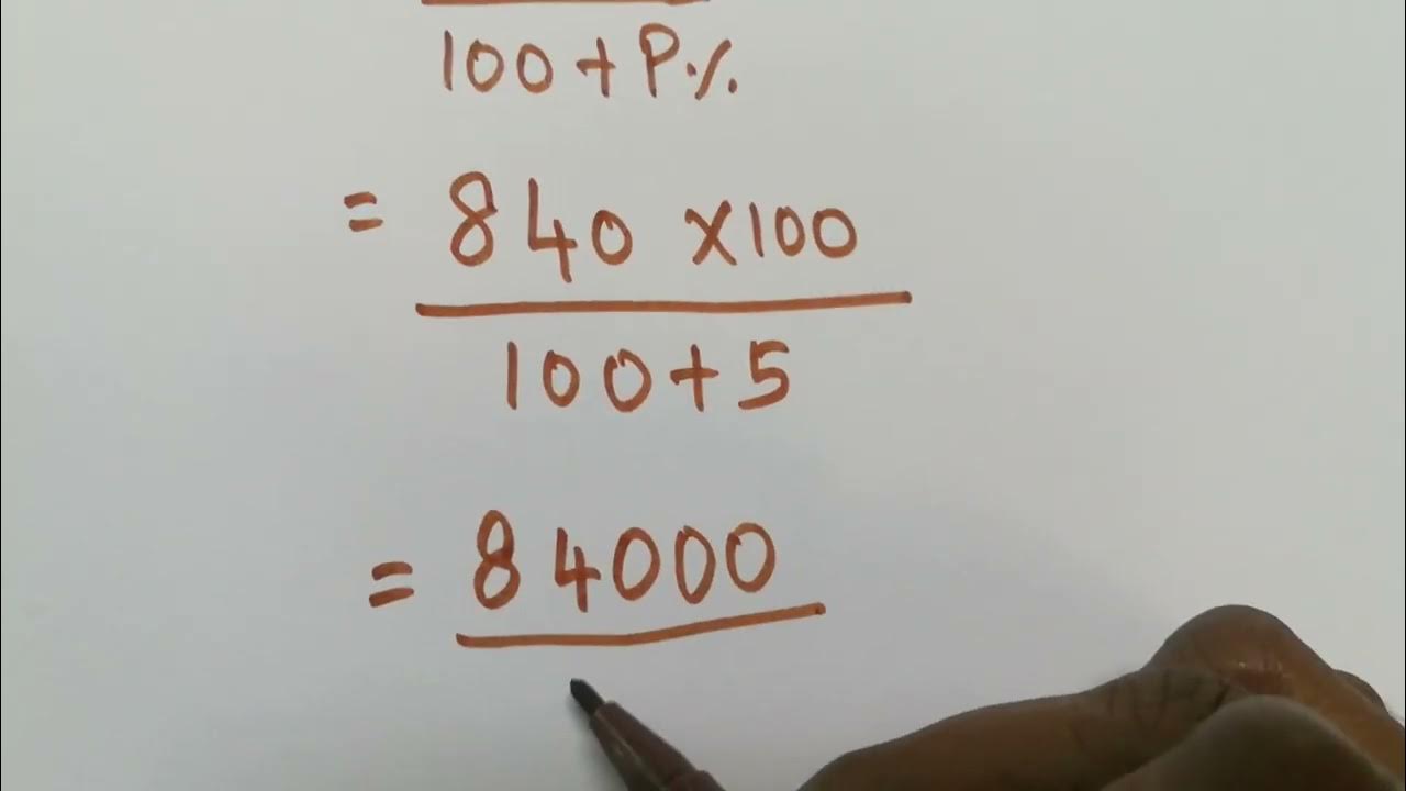 To find CP when SP and Profit% or Loss% are given - YouTube